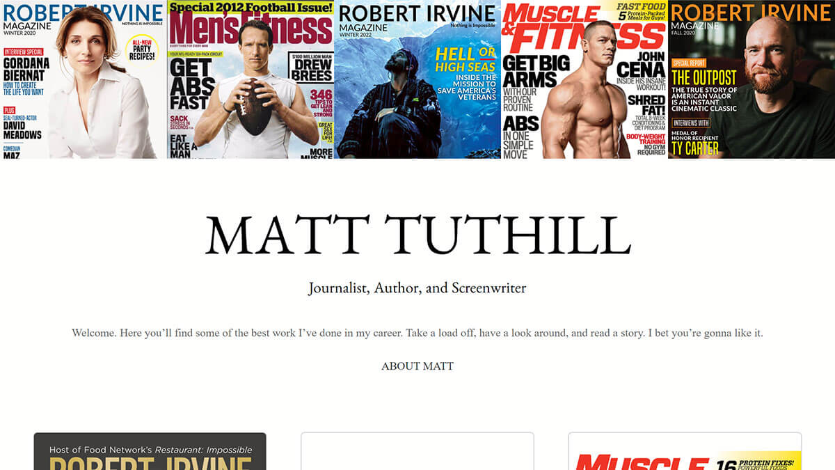 SCREENPLAYS - Matt Tuthill